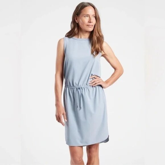 Athleta | Dresses | Athleta 2x Coastline Blue Rincon Athletic Dress ...